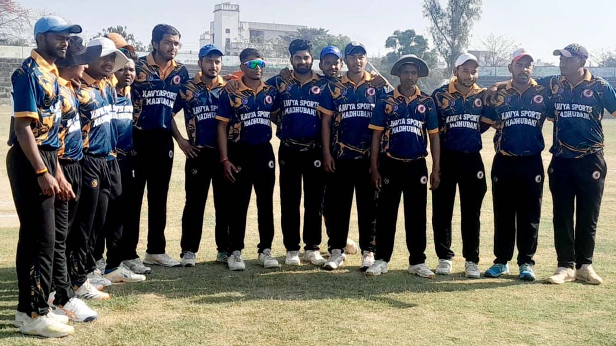 BCA MENS SENIOR ONE DAY TROPHY में मधुबनी ने शिवहर को हराया
