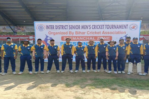 BCA MENS SENIOR ONE DAY TROPHY में अररिया के राजा बाबू ने किया राज