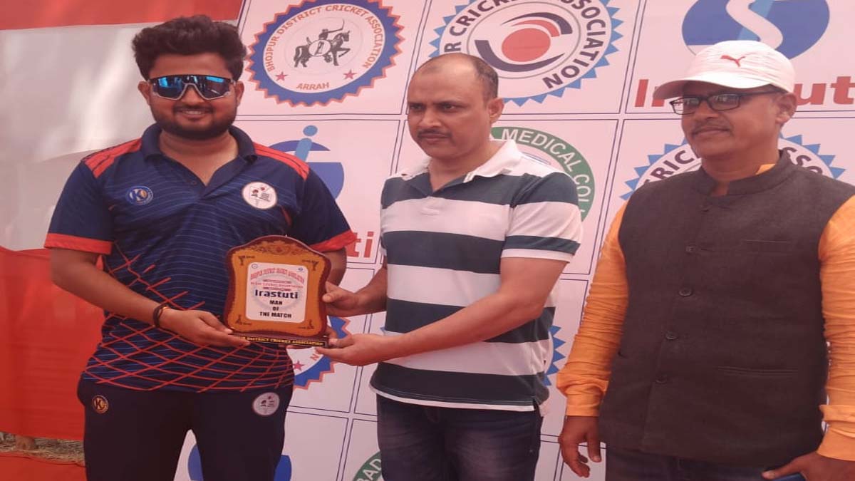 BCA MENS SENIOR ONE DAY TROPHY में कैमूर के धनेश चौहान का जलवा